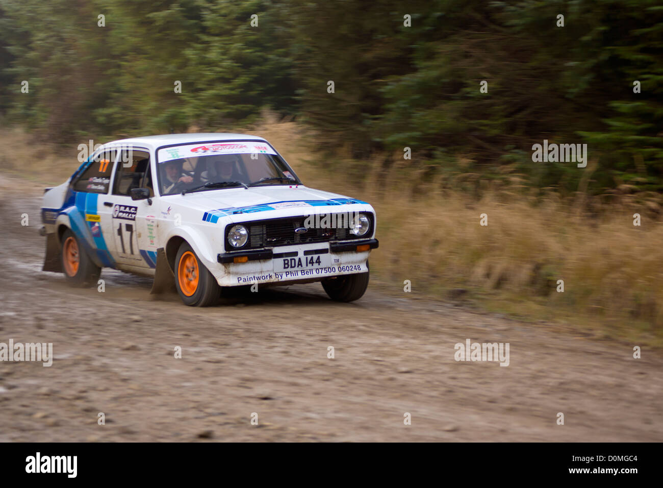 Pickering, North Yorkshire, UK. The Roger Albert Clark Rally 2012 Stock ...