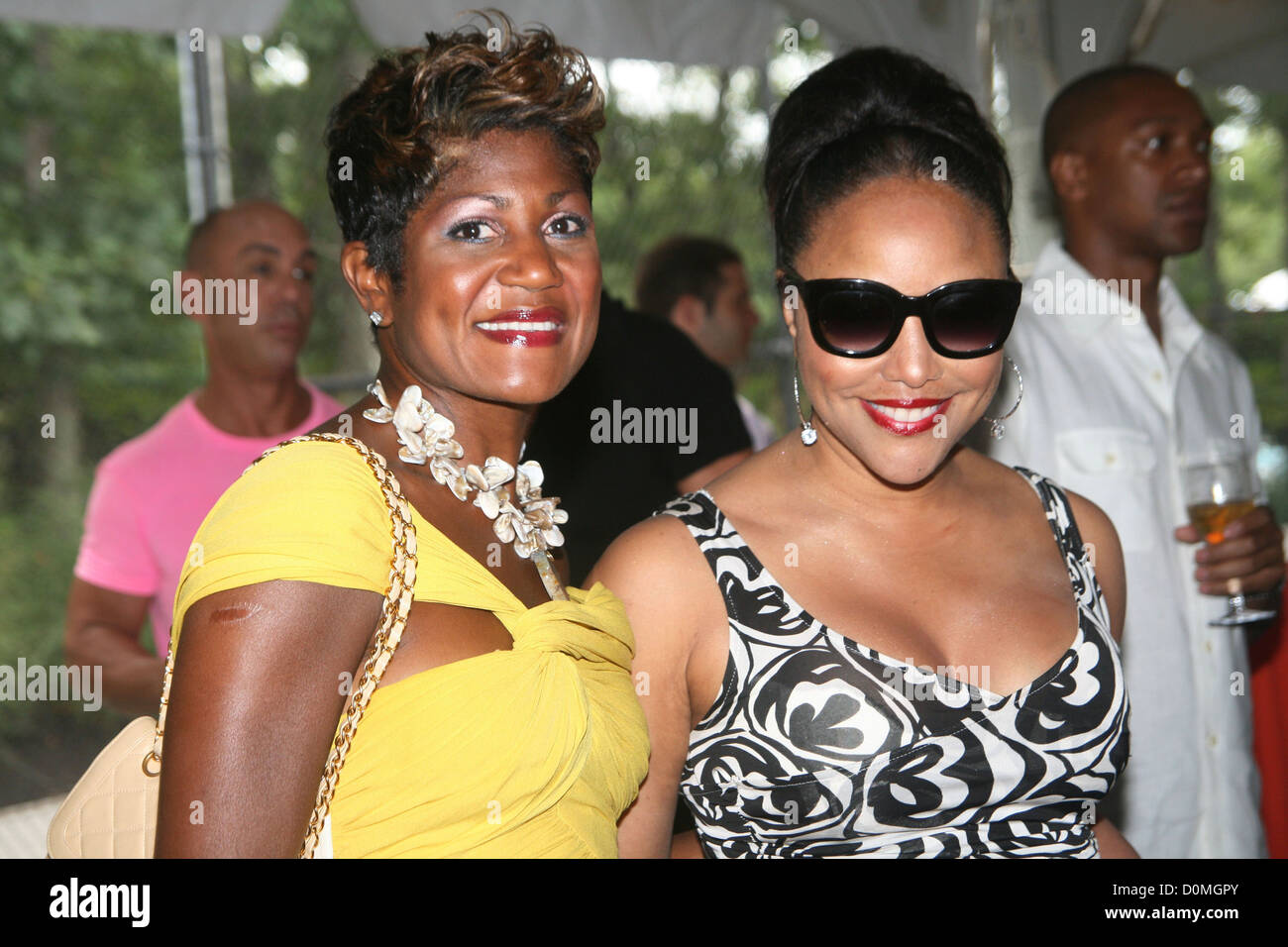 Jocelyn R. Taylor and Lynn Whitfield attending the 7th Annual 'On Our ...