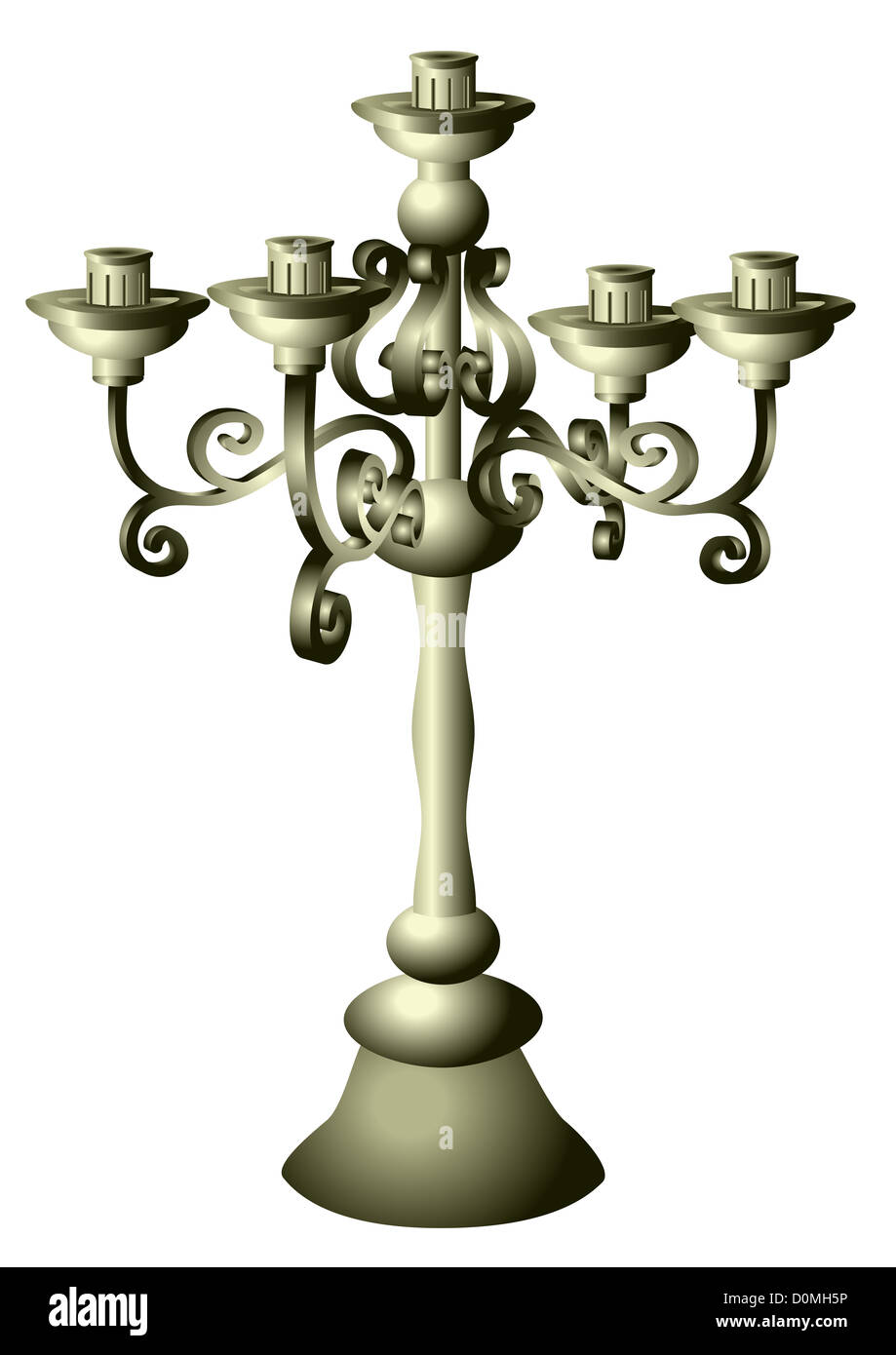 Candelabrum candlestick hi-res stock photography and images - Alamy