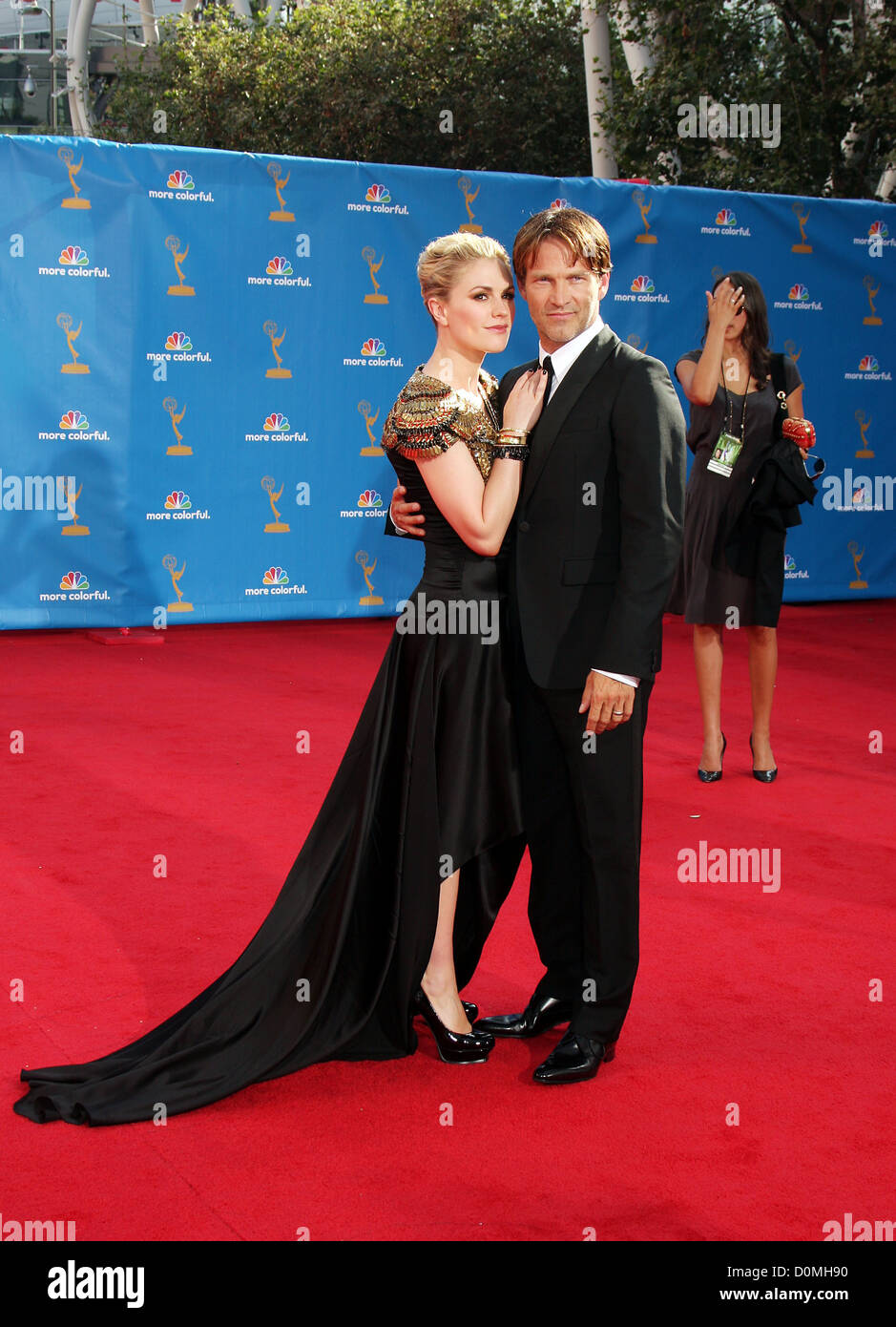 Stephen moyer wife anna paquin hi-res stock photography and images - Alamy