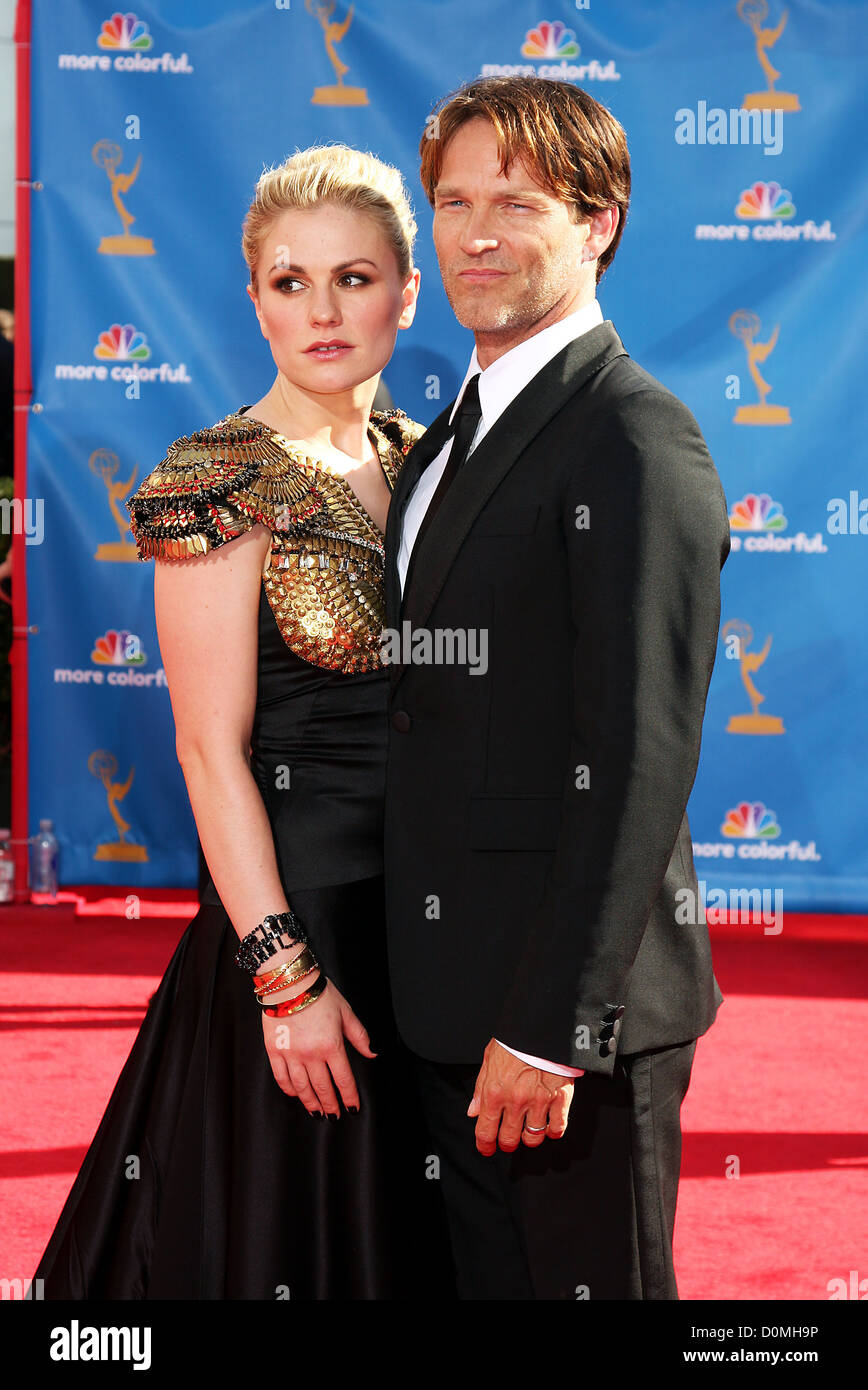 Stephen moyer wife anna paquin hi-res stock photography and images - Alamy