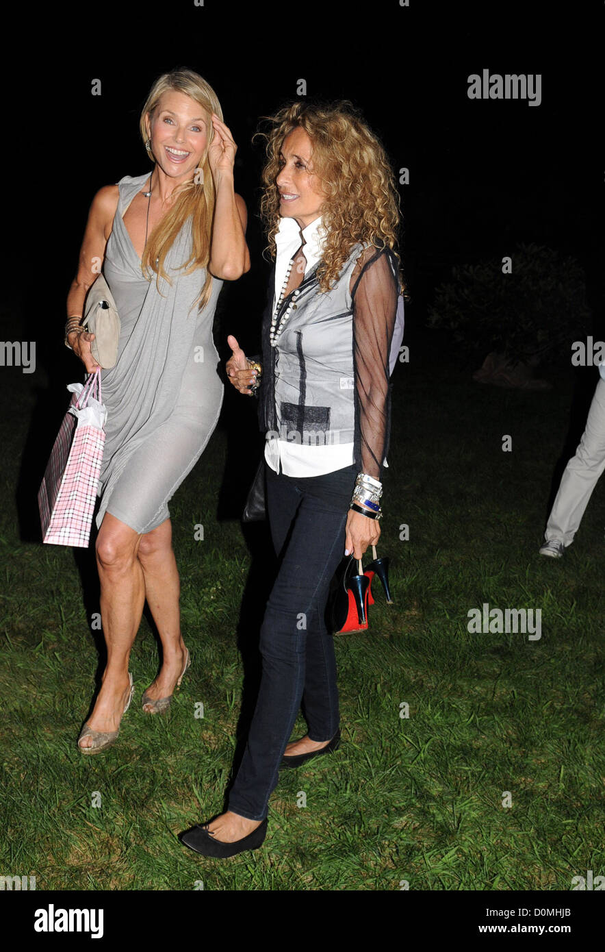 Christie Brinkley and Ann Jones HEAT benefit in Bridgehampton for the ...