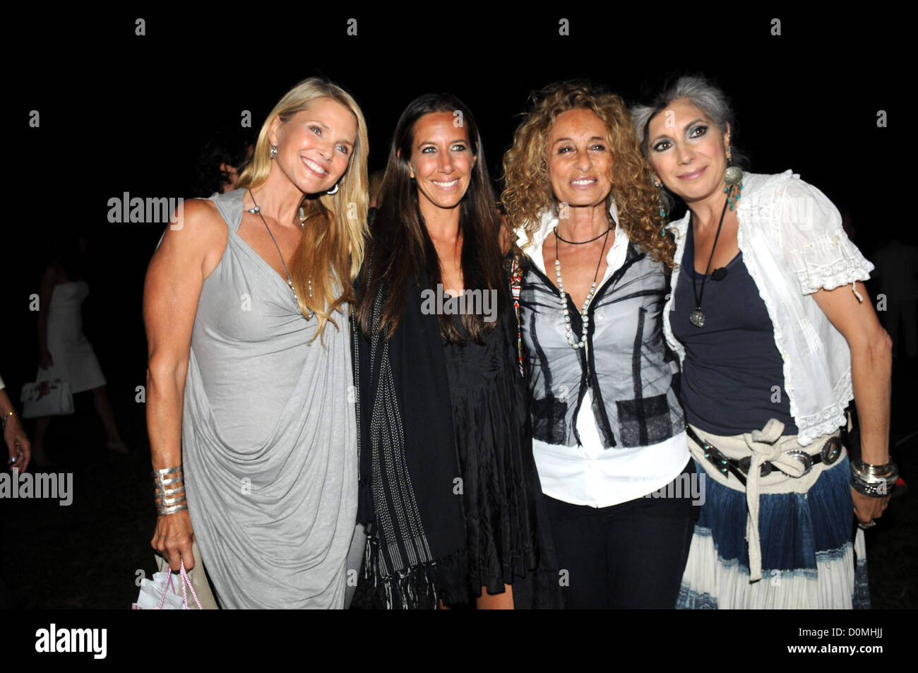 Christie Brinkley and Ann Jones HEAT benefit in Bridgehampton for the ...