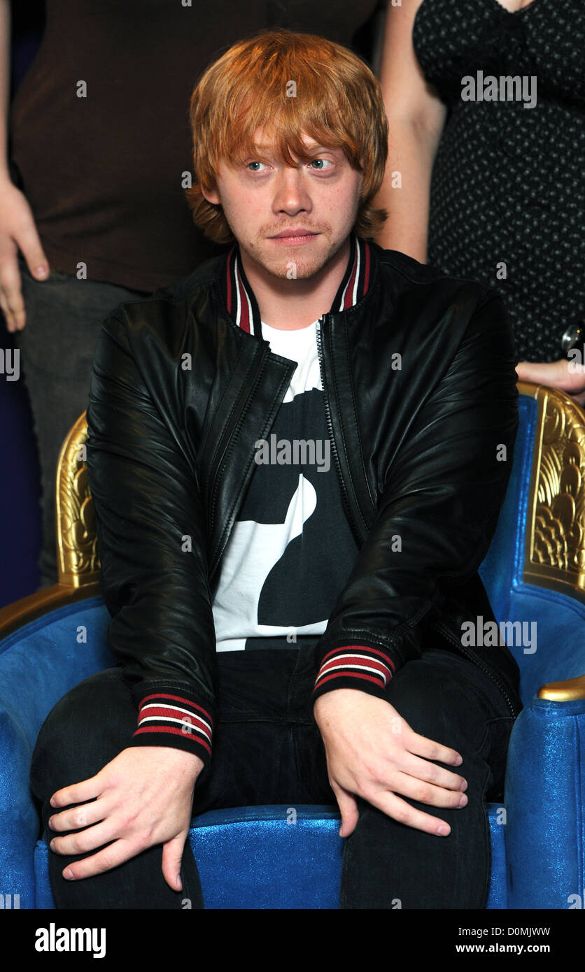 Rupert Grint Photocall before a fan meet-and-greet to promote today's ...