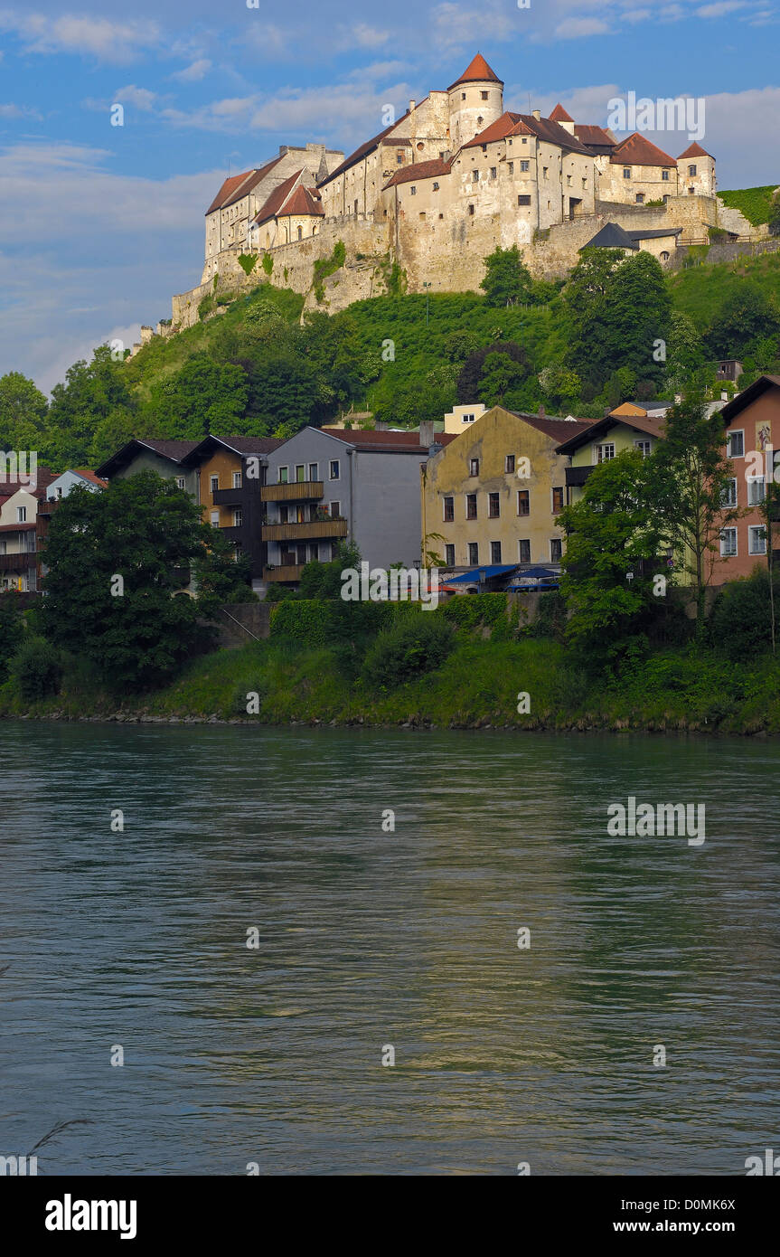 Burghausen, Castle, Altötting district, Upper Bavaria, Bavaria, Germany ...