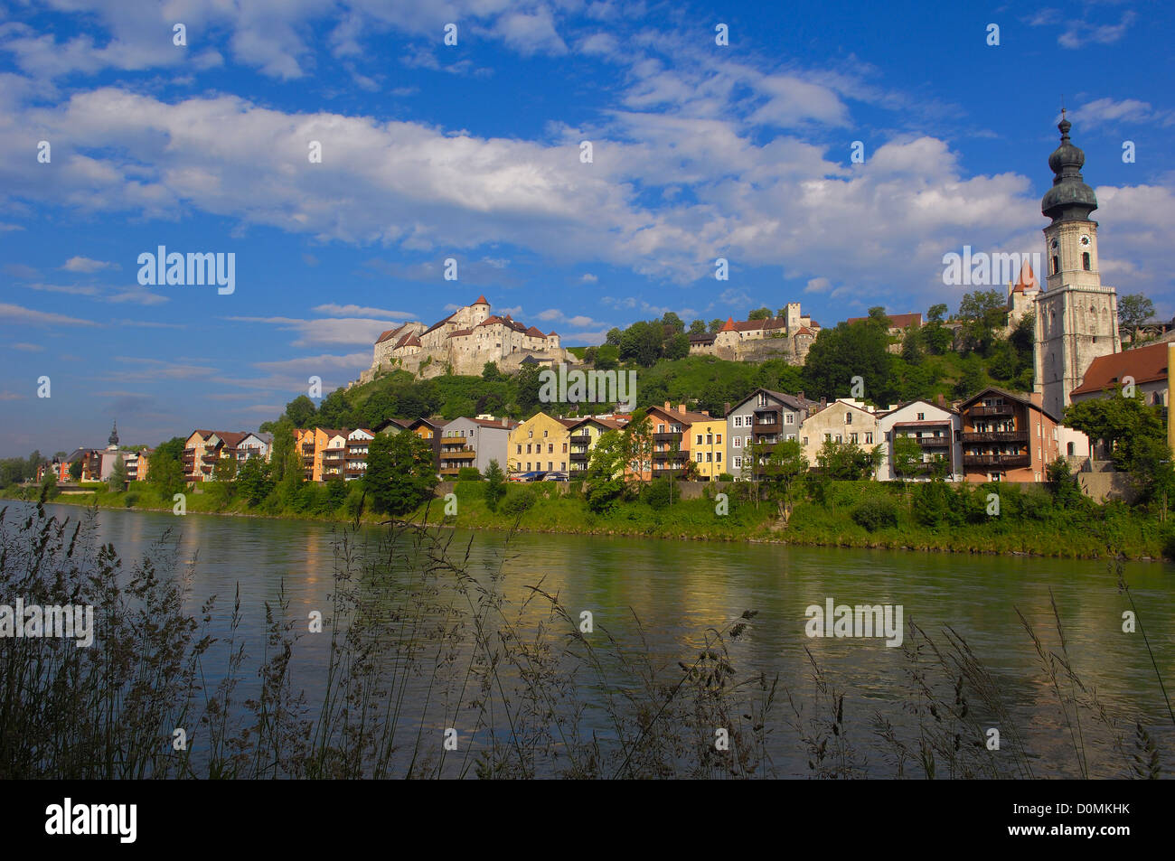Burghausen, Castle, Altötting district, Upper Bavaria, Bavaria, Germany ...