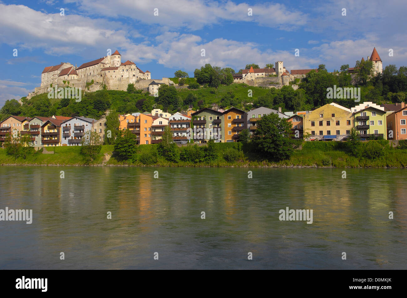 Burghausen, Castle, Altötting district, Upper Bavaria, Bavaria, Germany ...