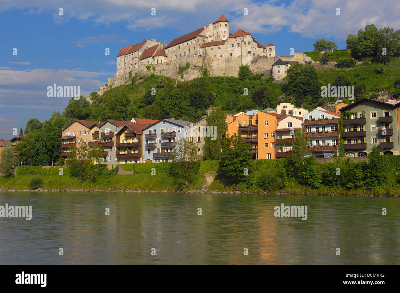 Burghausen, Castle, Altötting district, Upper Bavaria, Bavaria, Germany ...