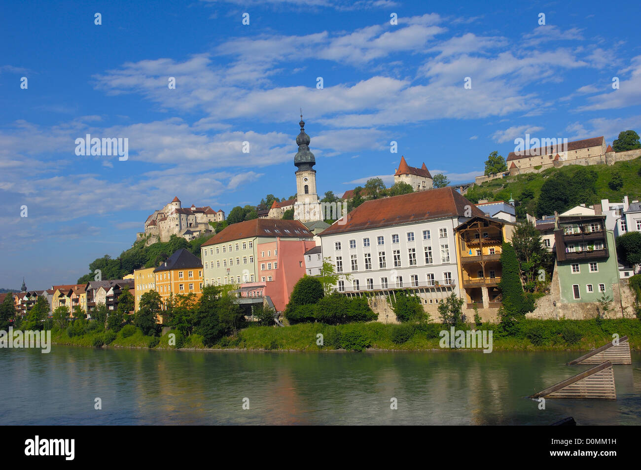 Burghausen, Castle, Altötting district, Upper Bavaria, Bavaria, Germany ...