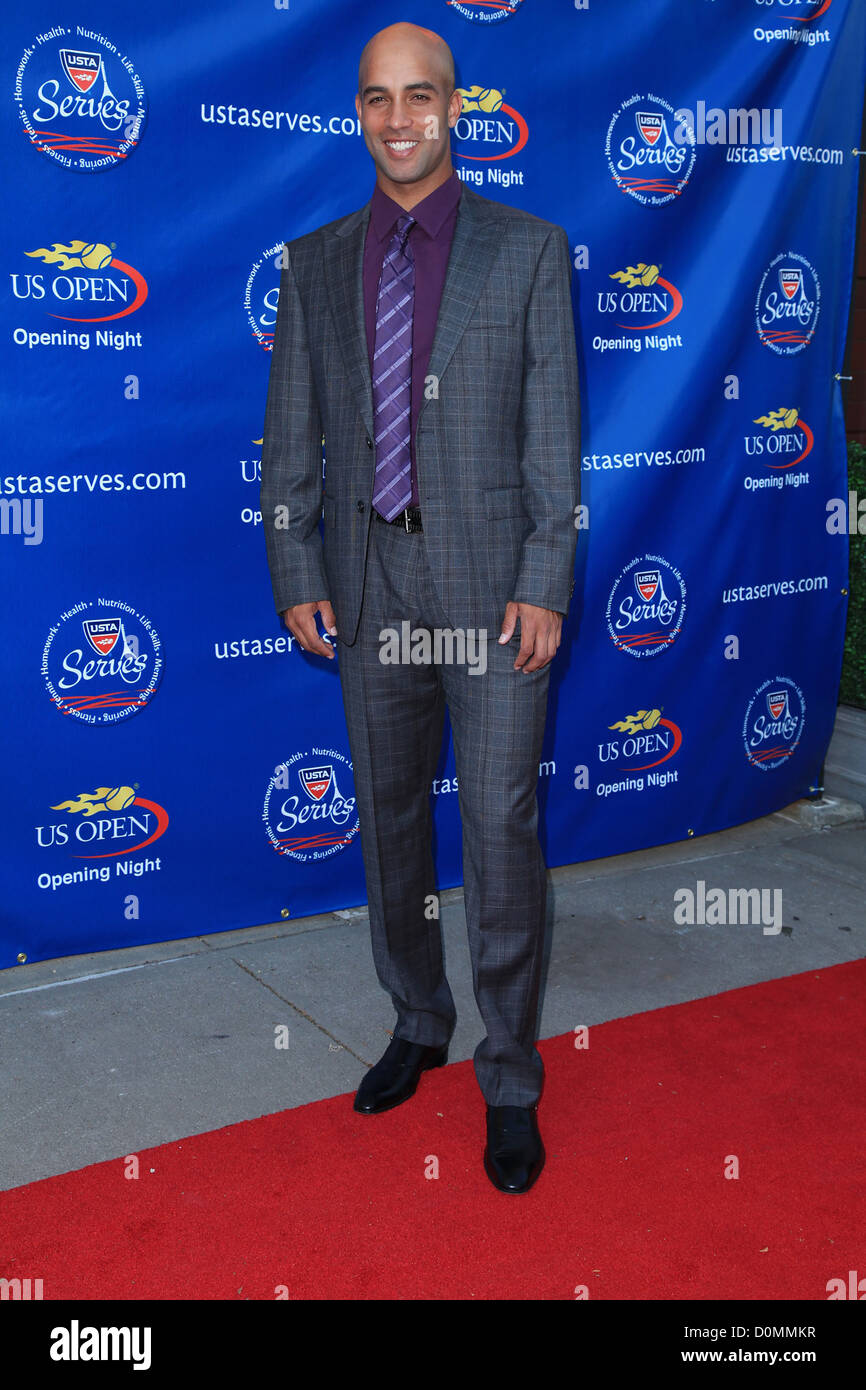 James Blake 2010 US Open Opening Night Ceremony the USTA Billie Jean ...
