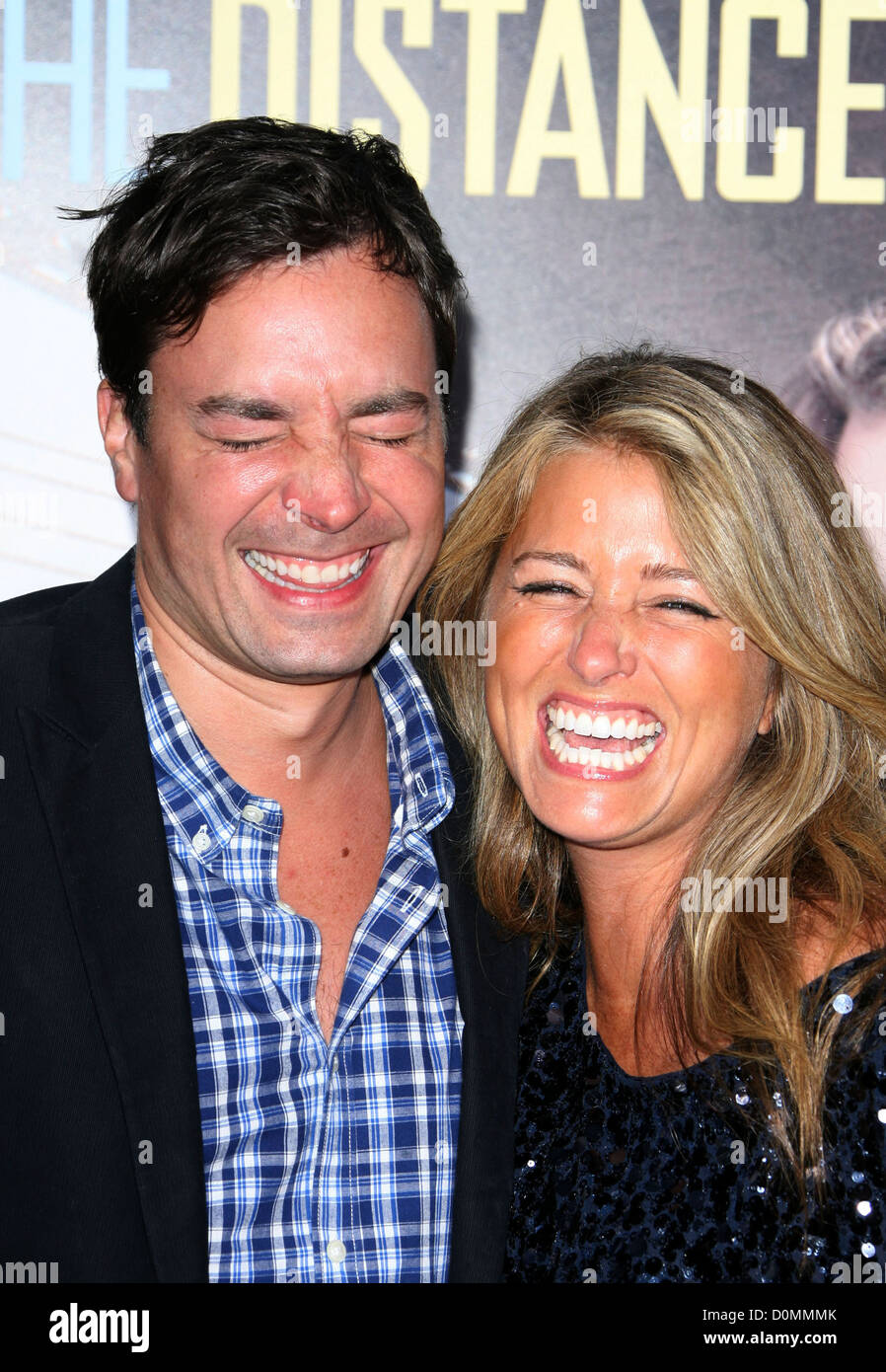 Jimmy Fallon and Nancy Juvonen Los Angeles Premiere of 'Going the ...