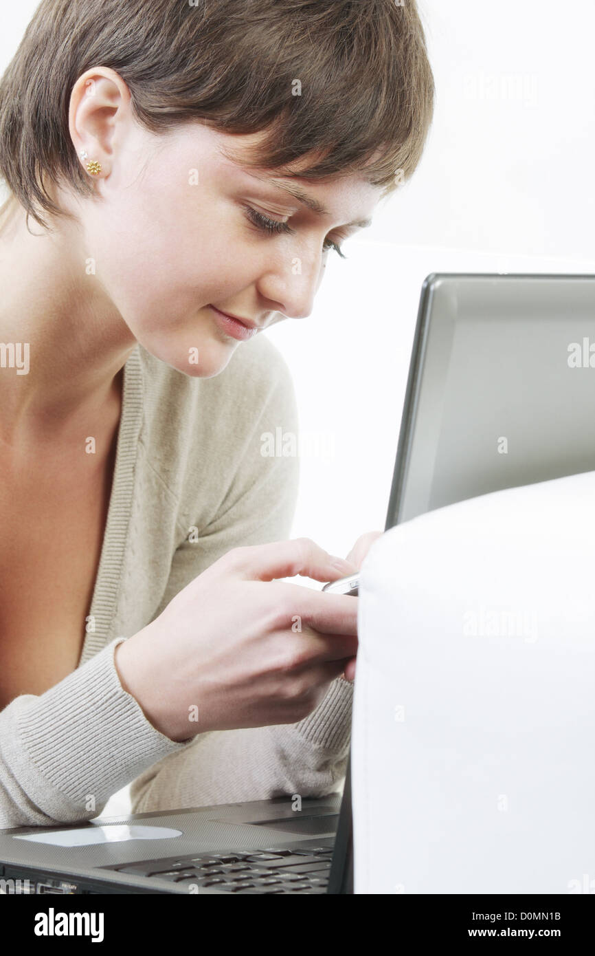 Number woman hi-res stock photography and images - Alamy