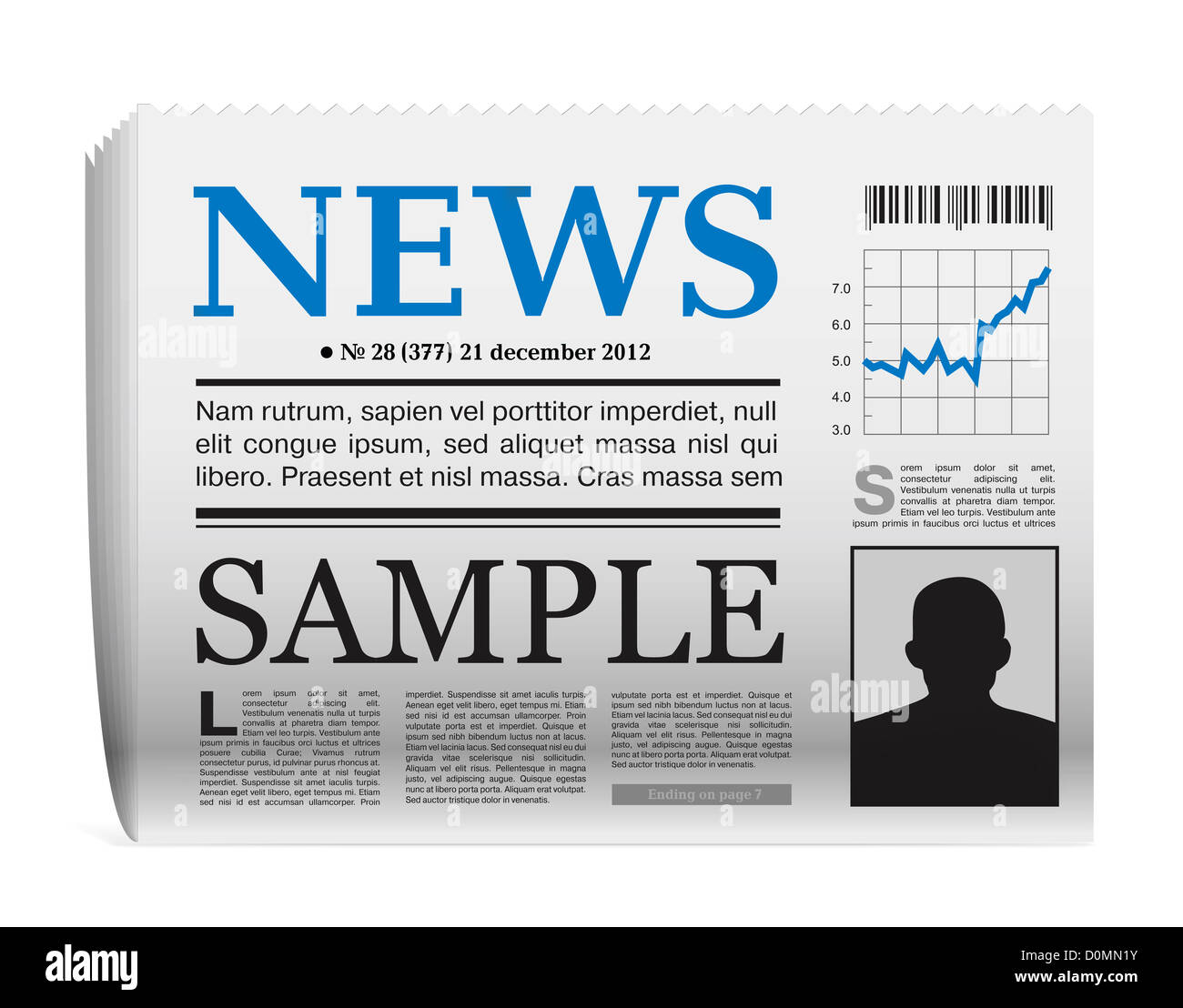 Daily sketch newspaper Cut Out Stock Images & Pictures - Alamy