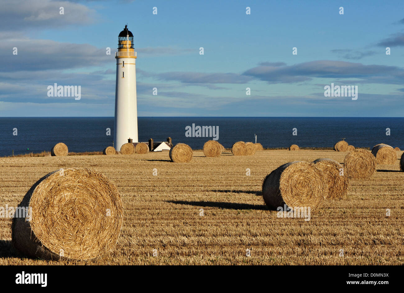 Scurdie Ness Lighthouse, Ferryden, Montrose, Scotland Stock Photo - Alamy