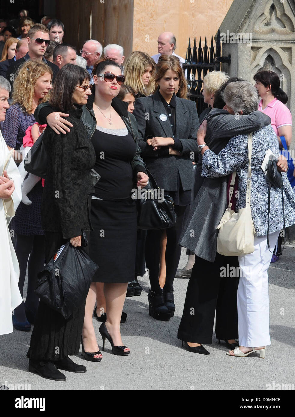 Bob Geldof was joined by his daughters Fifi, Peaches, Pixie and Tiger ...