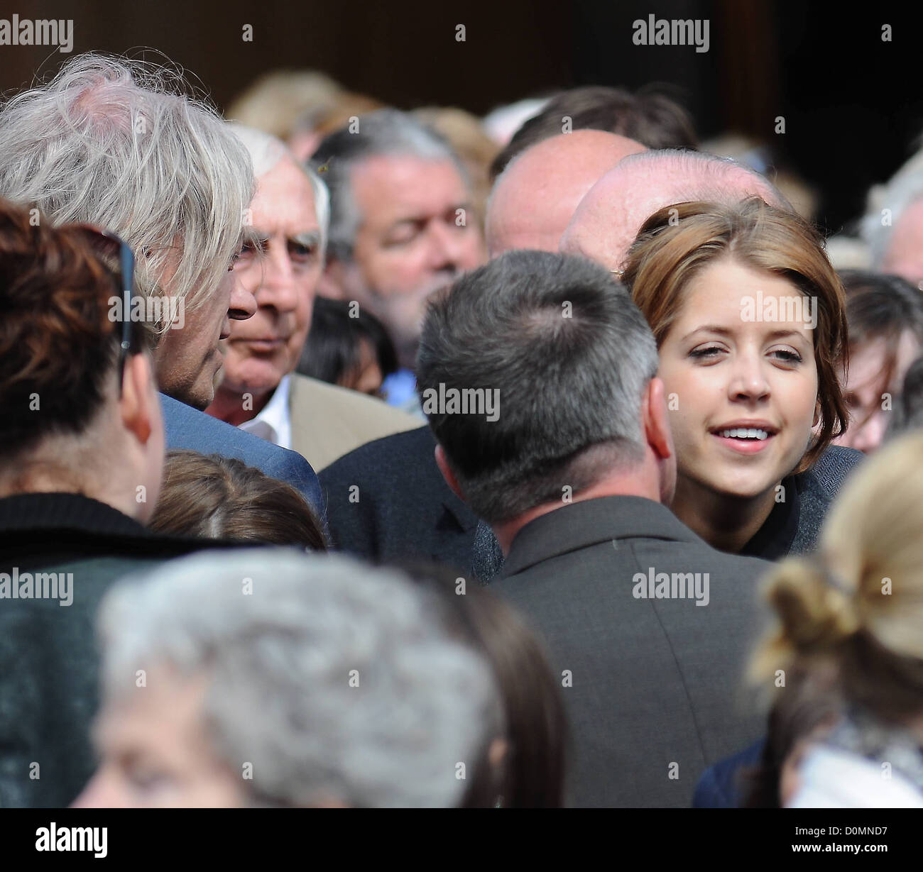 Peaches Geldof Bob Geldof was joined by his daughters Fifi, Peaches ...