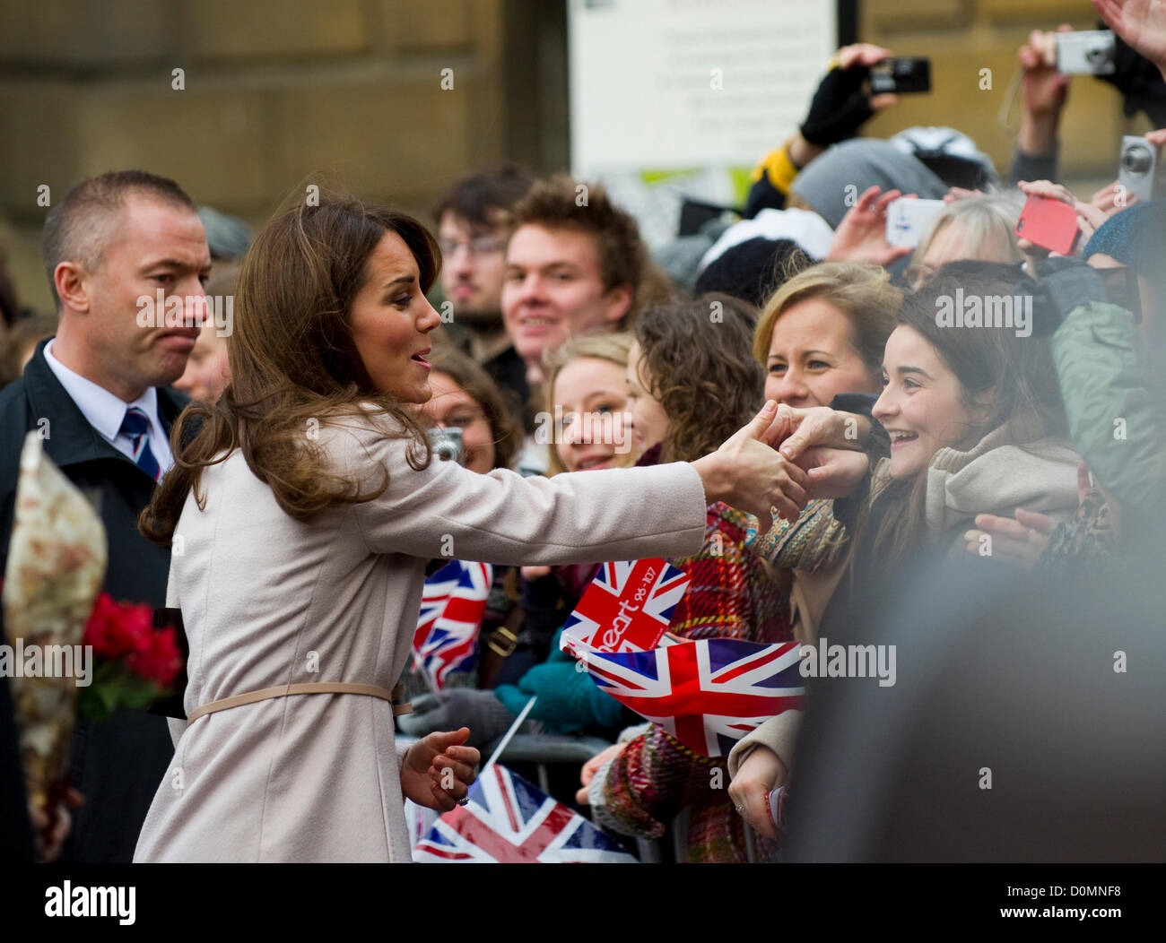 Duchess cambridge on first hi-res stock photography and images - Alamy