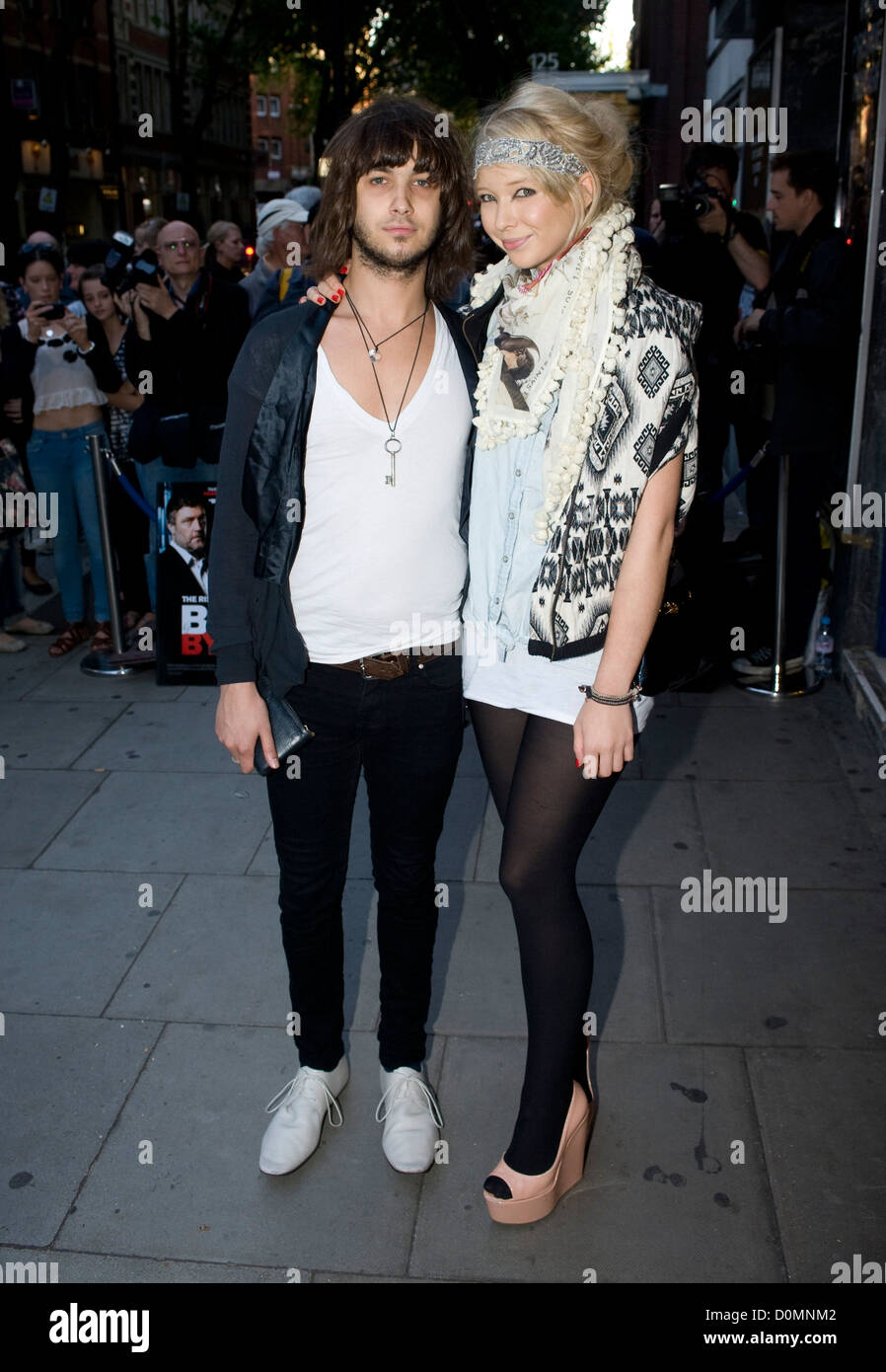 Katia Ivava and guest 'Bonded By Blood' film premiere at the Odeon ...