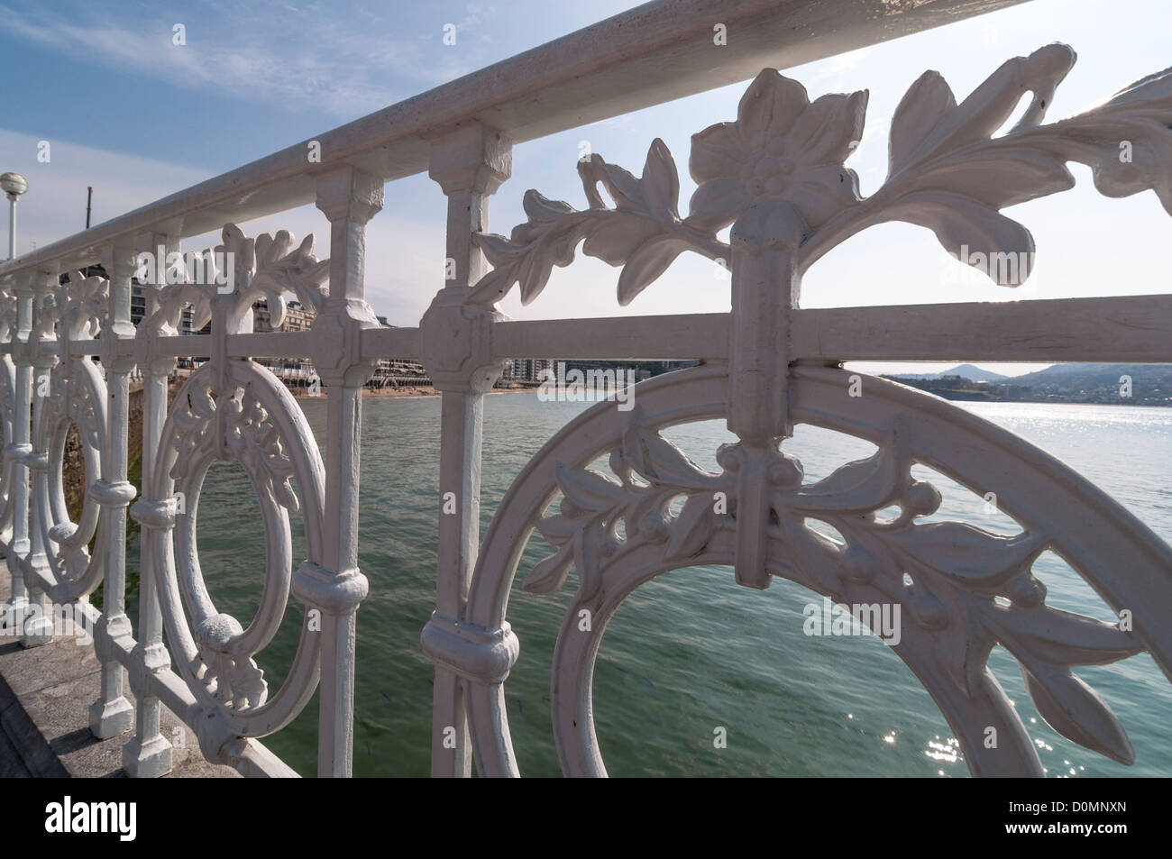La Concha Beach. San Sebastián, Guipuzcoa, Basque country. Spain Stock ...