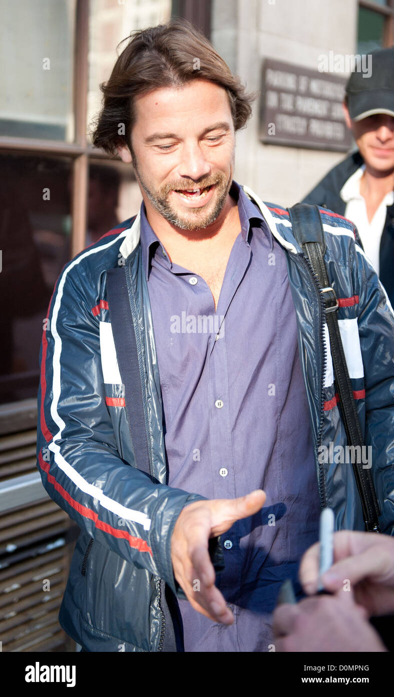 Jay kay outside the bbc radio one studios london hi-res stock ...