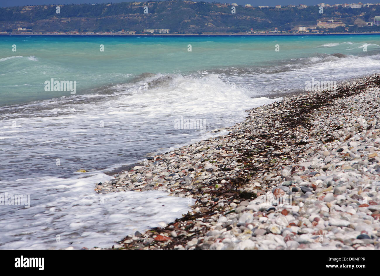 Rhodes coastline hi-res stock photography and images - Alamy