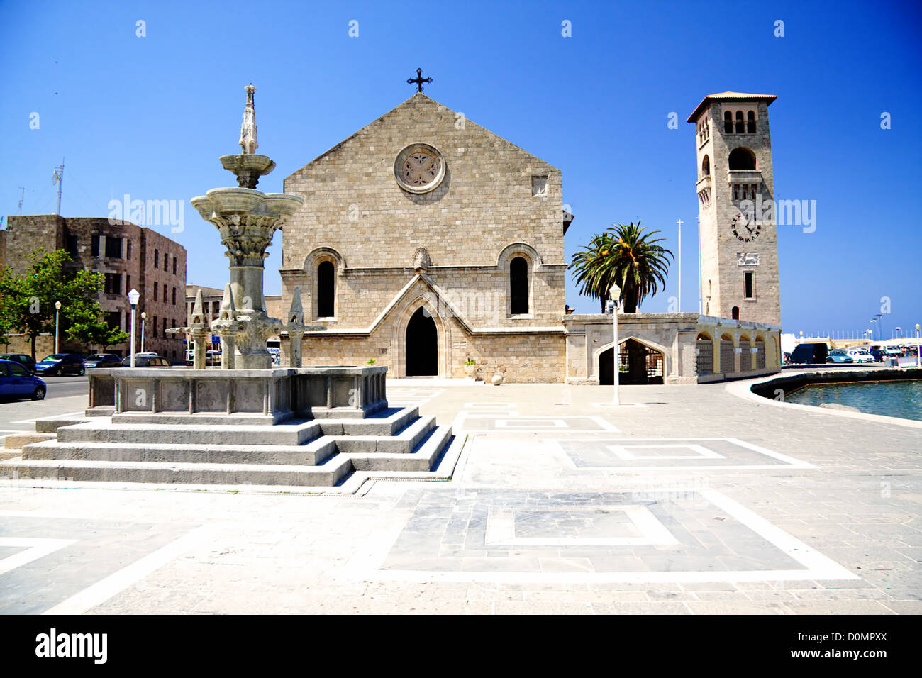 Rhodes greece market hi-res stock photography and images - Alamy