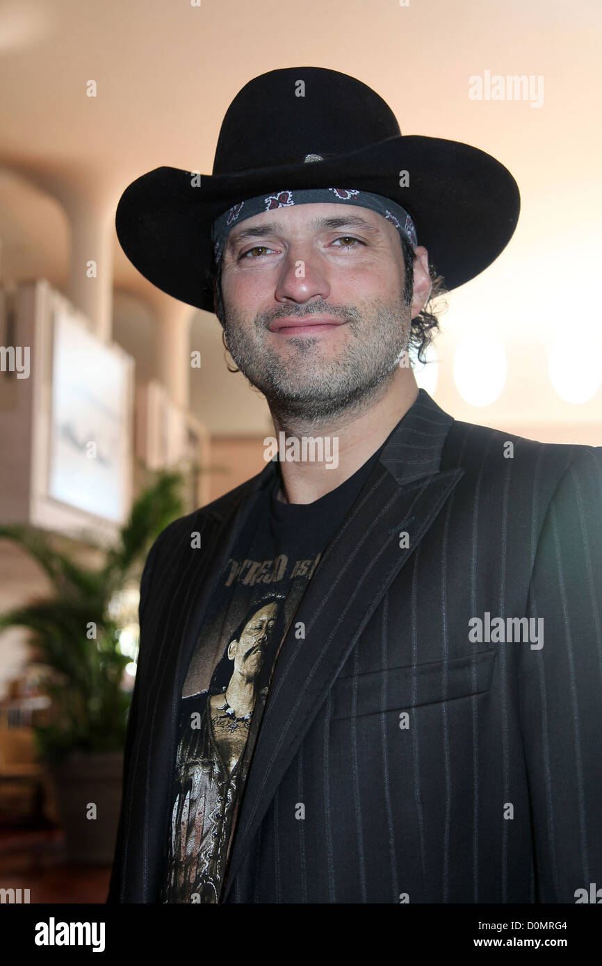 Robert Rodriguez The Director and cast of 'Machete' on a promotional ...