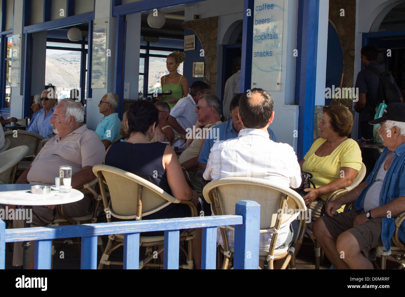 Down town activity restaurants hi-res stock photography and images - Alamy