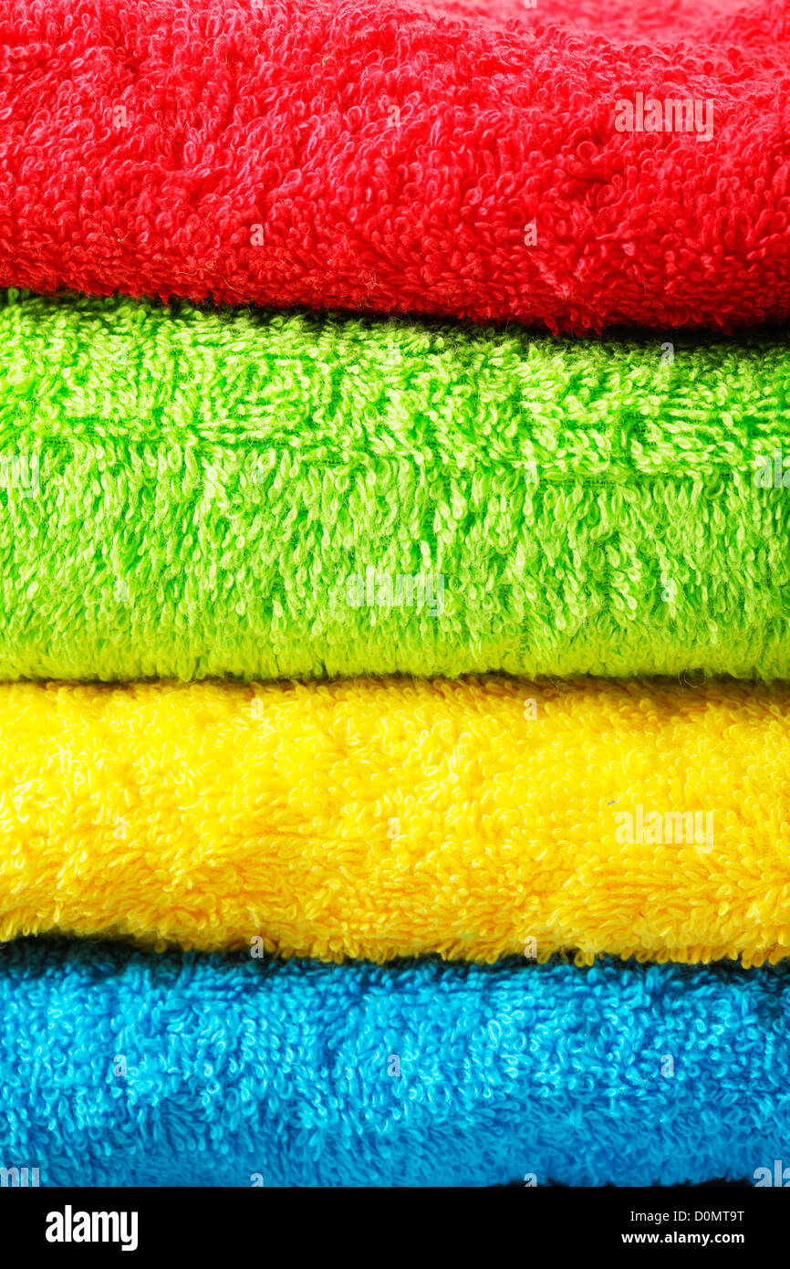 Pile of various fabric Stock Photo - Alamy
