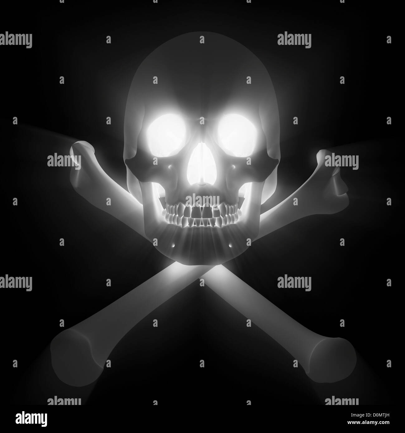 Skull and crossbones Black and White Stock Photos & Images - Alamy