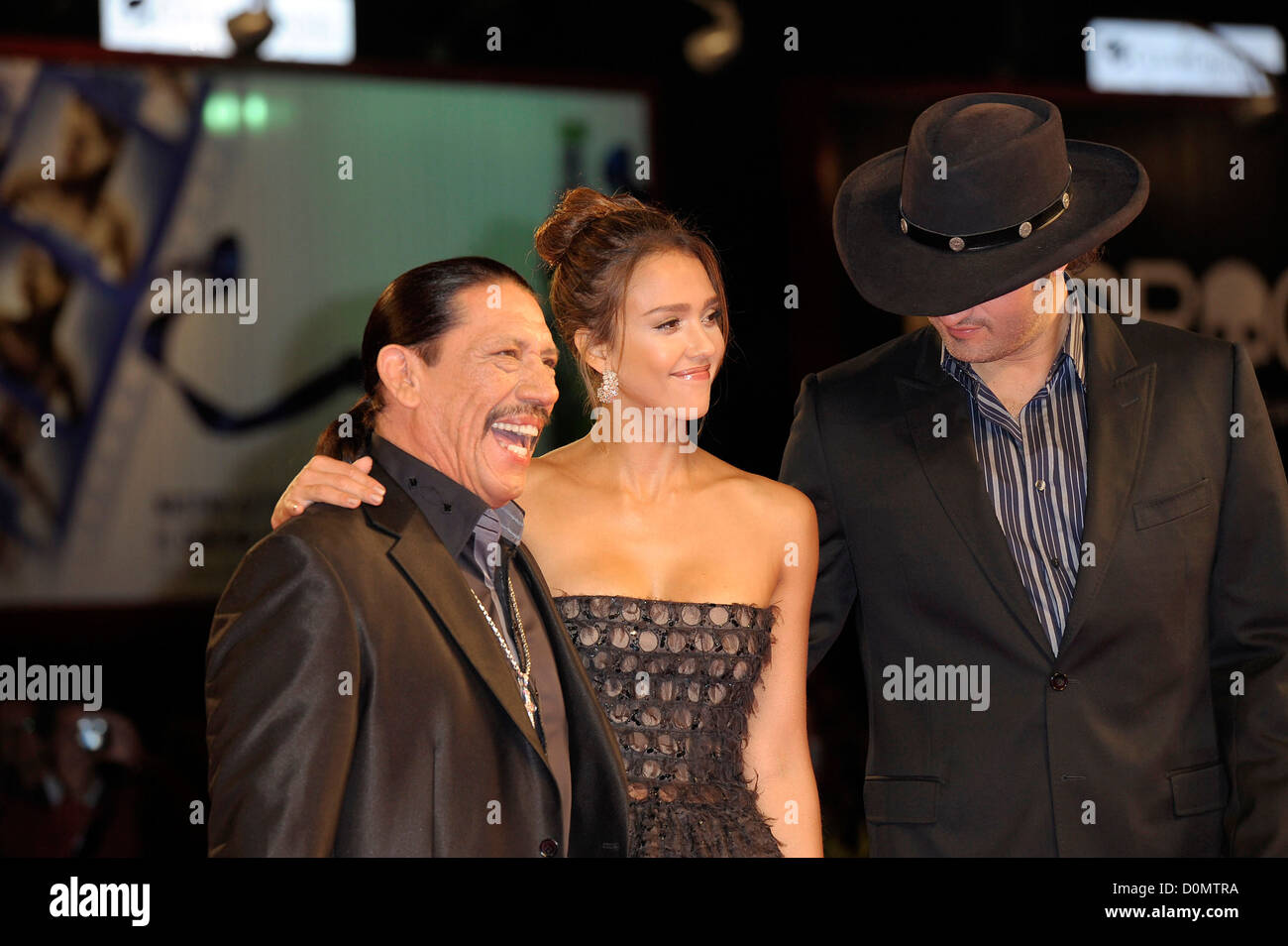 Jessica Alba, Danny Trejo and Robert Rodriguez (right) The 67th Venice ...