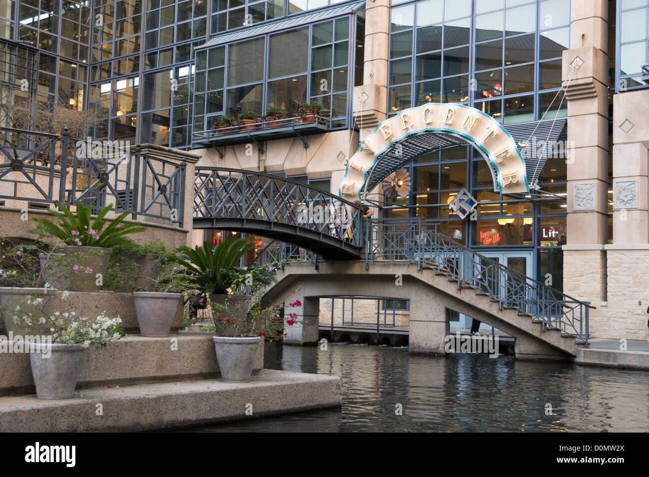 Rivercenter riverwalk hi-res stock photography and images - Alamy