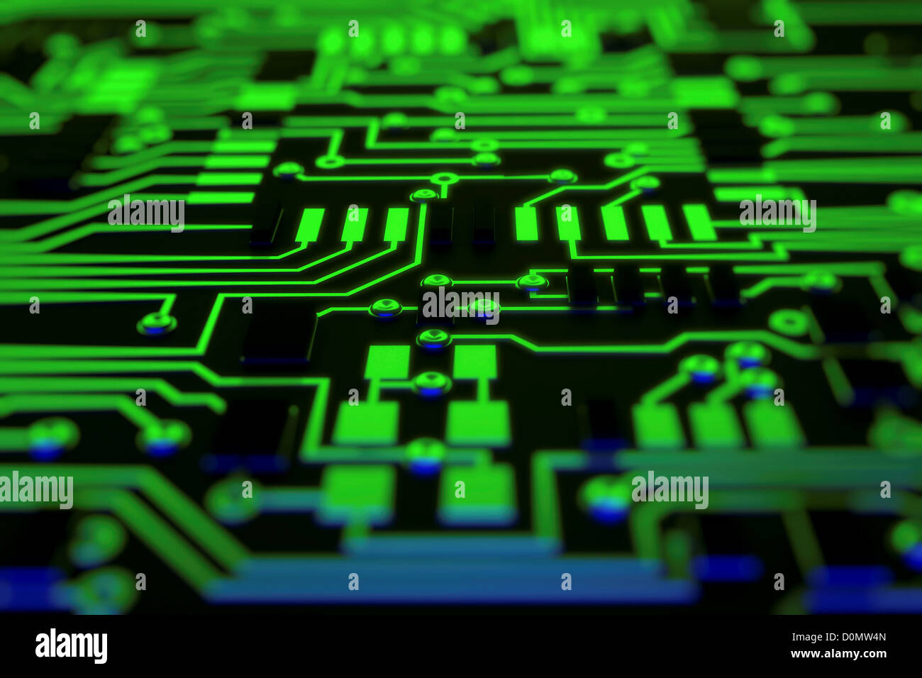 Complex circuit diagram hi-res stock photography and images - Alamy
