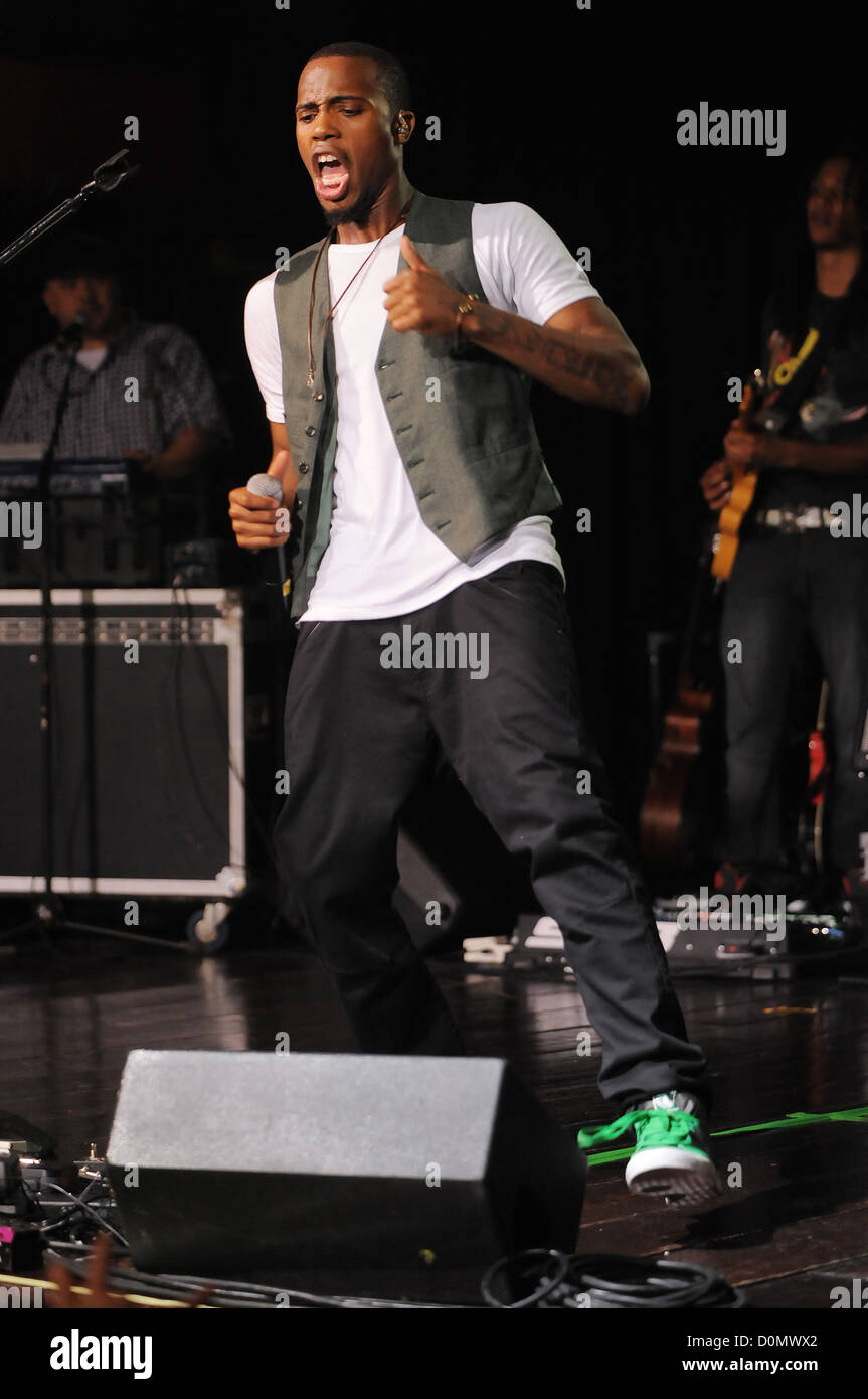 B.o.B performs at Revolution Live in Fort Lauderdale Florida, USA Stock ...