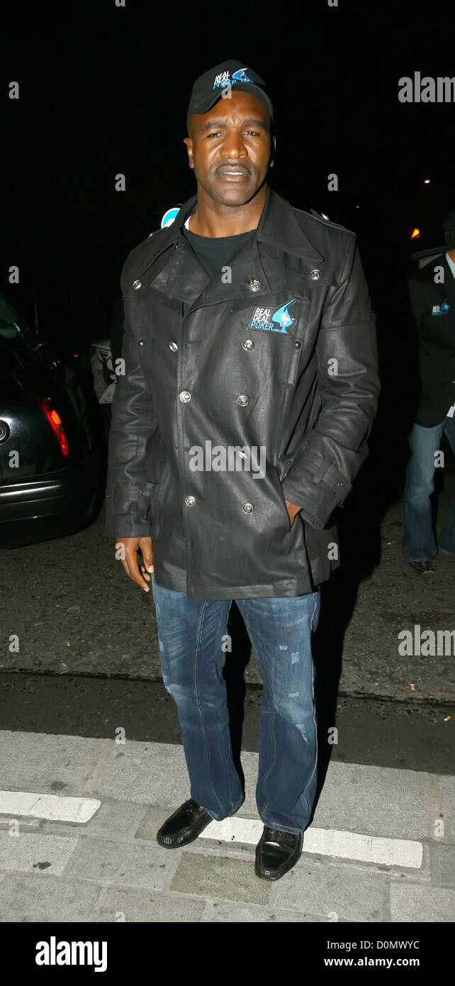 Former world heavyweight boxing champion Evander Holyfield aka "the ...