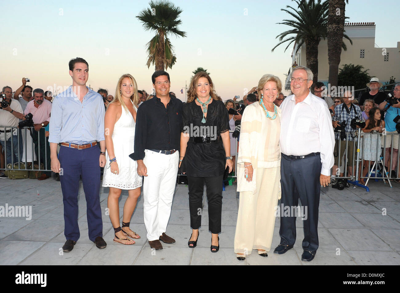 Constantine II of Greece, Queen Anne-Marie of Greece Princess Alexia ...