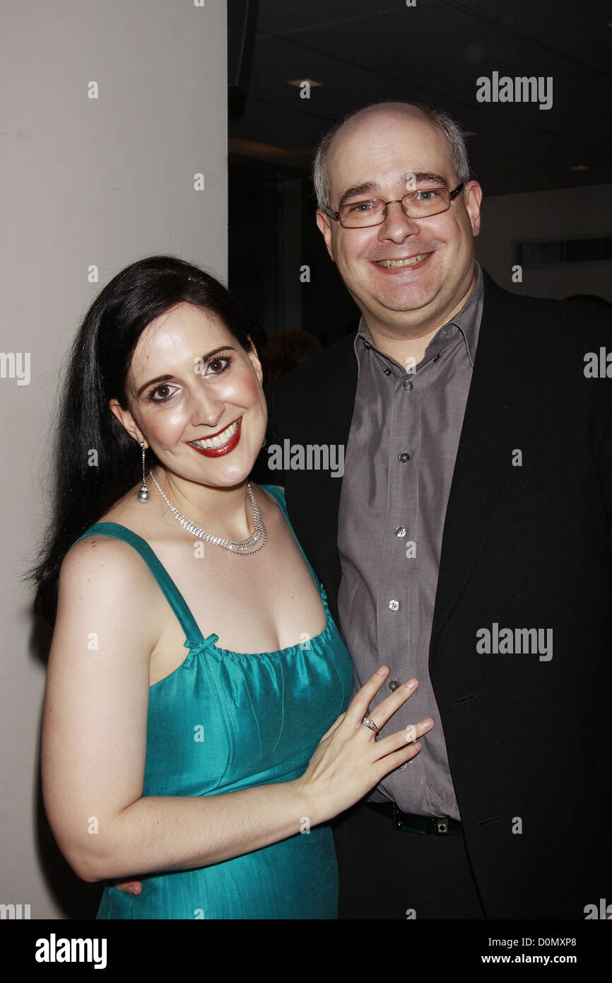 Stephanie D'Abruzzo and Craig Shemin Opening night of the Off-Broadway ...