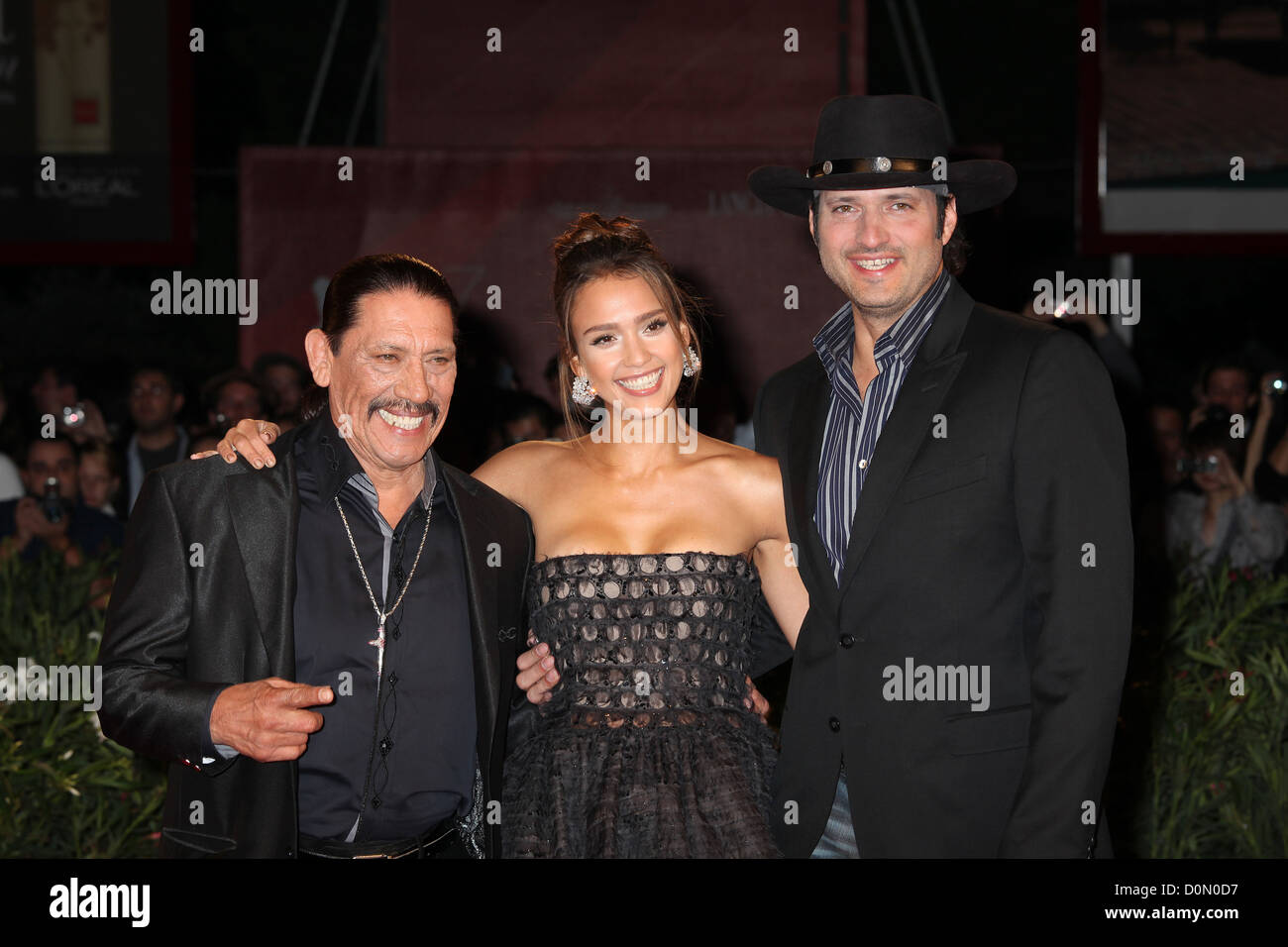 Danny Trejo, Jessica Alba and Robert Rodriguez The 67th Venice Film ...
