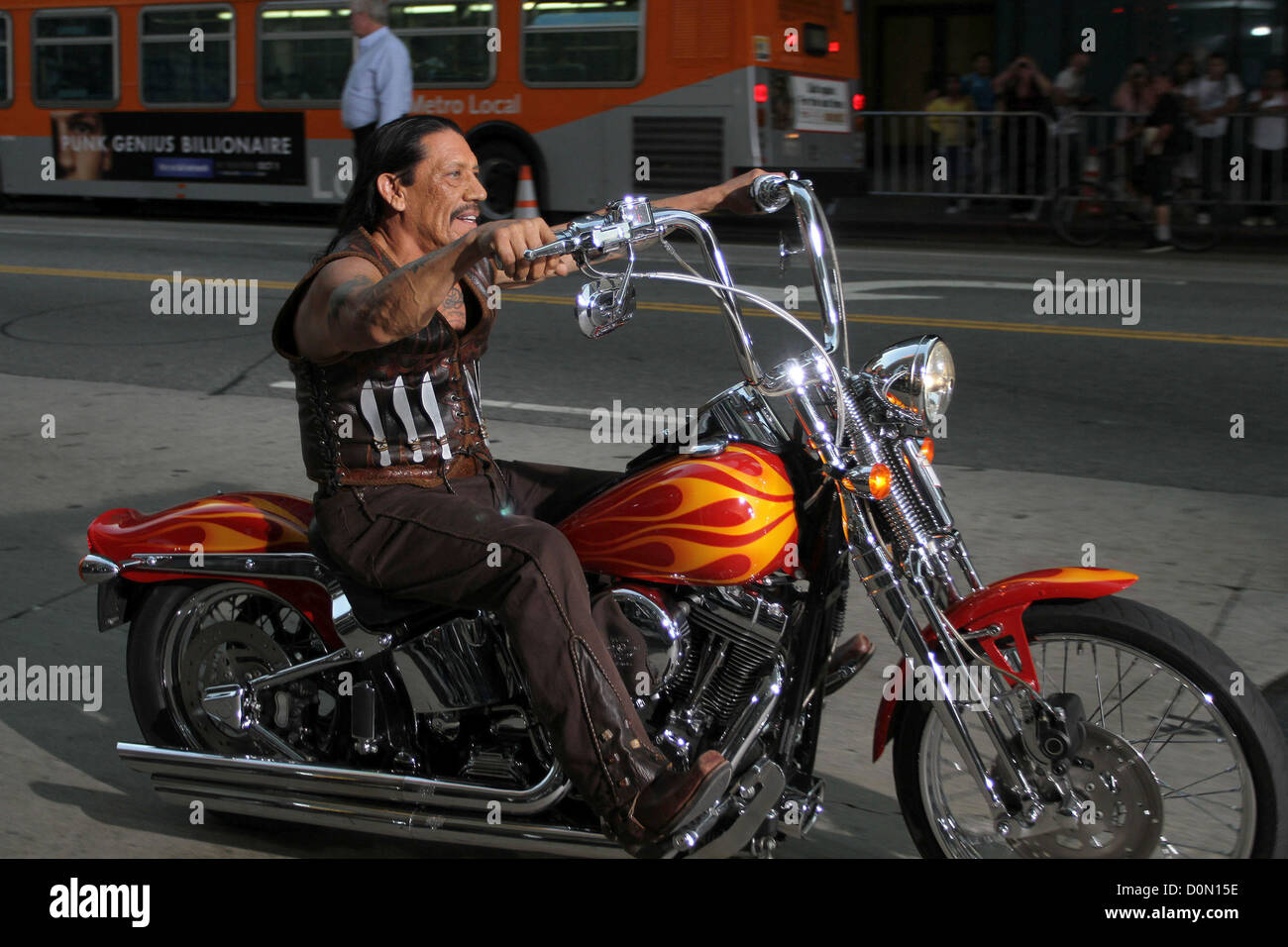 Danny Trejo attending the LA premiere of 'Machete' held at The Orpheum ...