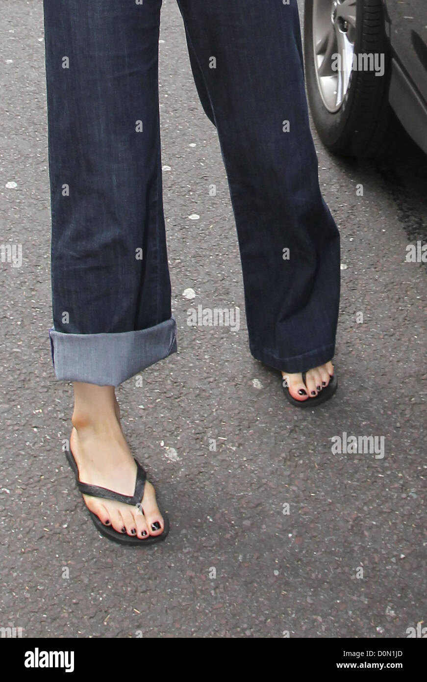 Mel aka melanie chisholm arrives hi-res stock photography and images ...