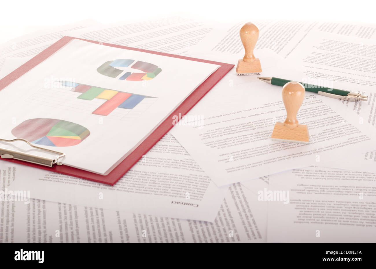 A lot of paperwork Stock Photo - Alamy