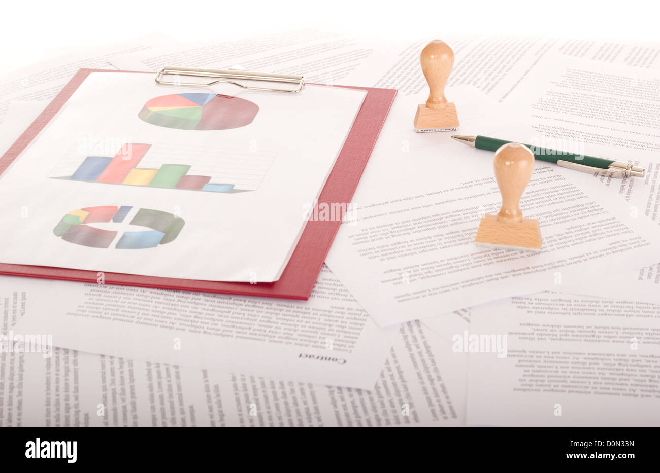 A lot of paperwork Stock Photo - Alamy