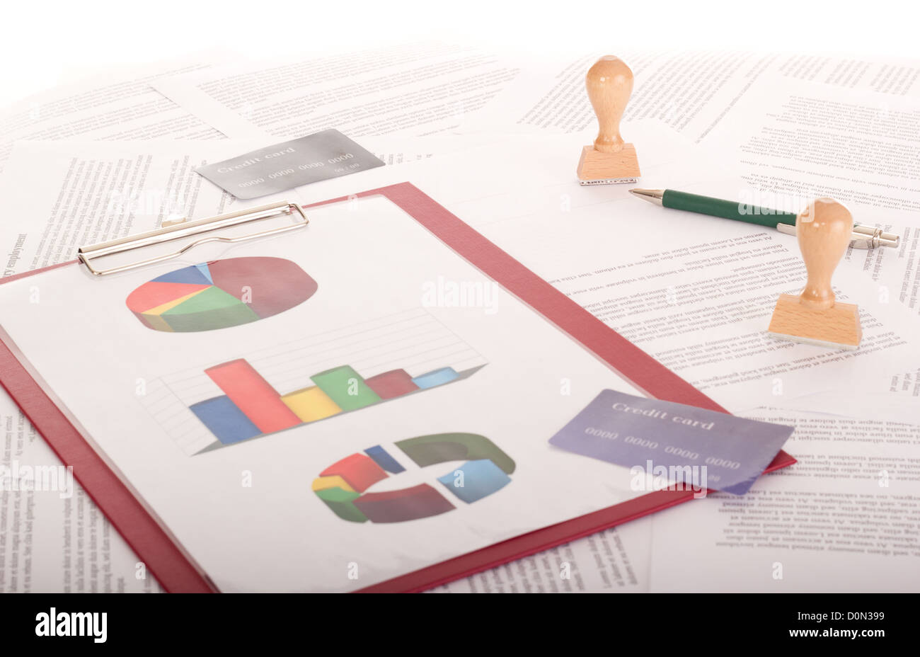 A lot of paperwork Stock Photo - Alamy