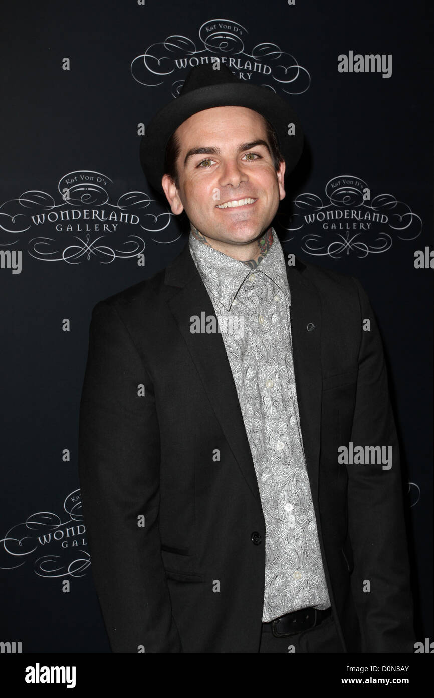 Dan Smith TWO WORLDS OF ART collide at the Debut of kat von d’s ...