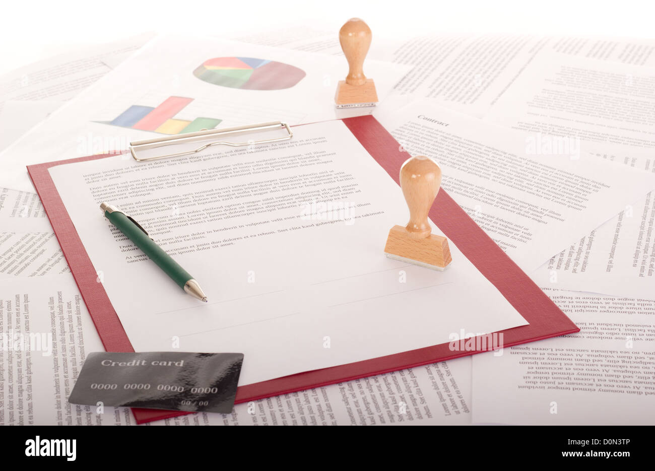 A lot of paperwork Stock Photo - Alamy