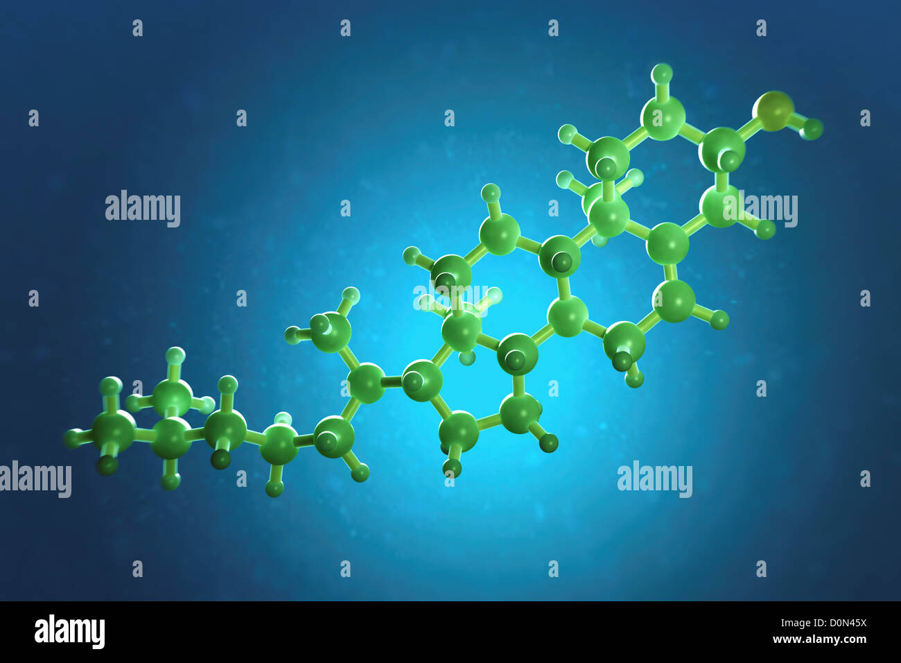 Cholesterol Molecular Model High Resolution Stock Photography and ...