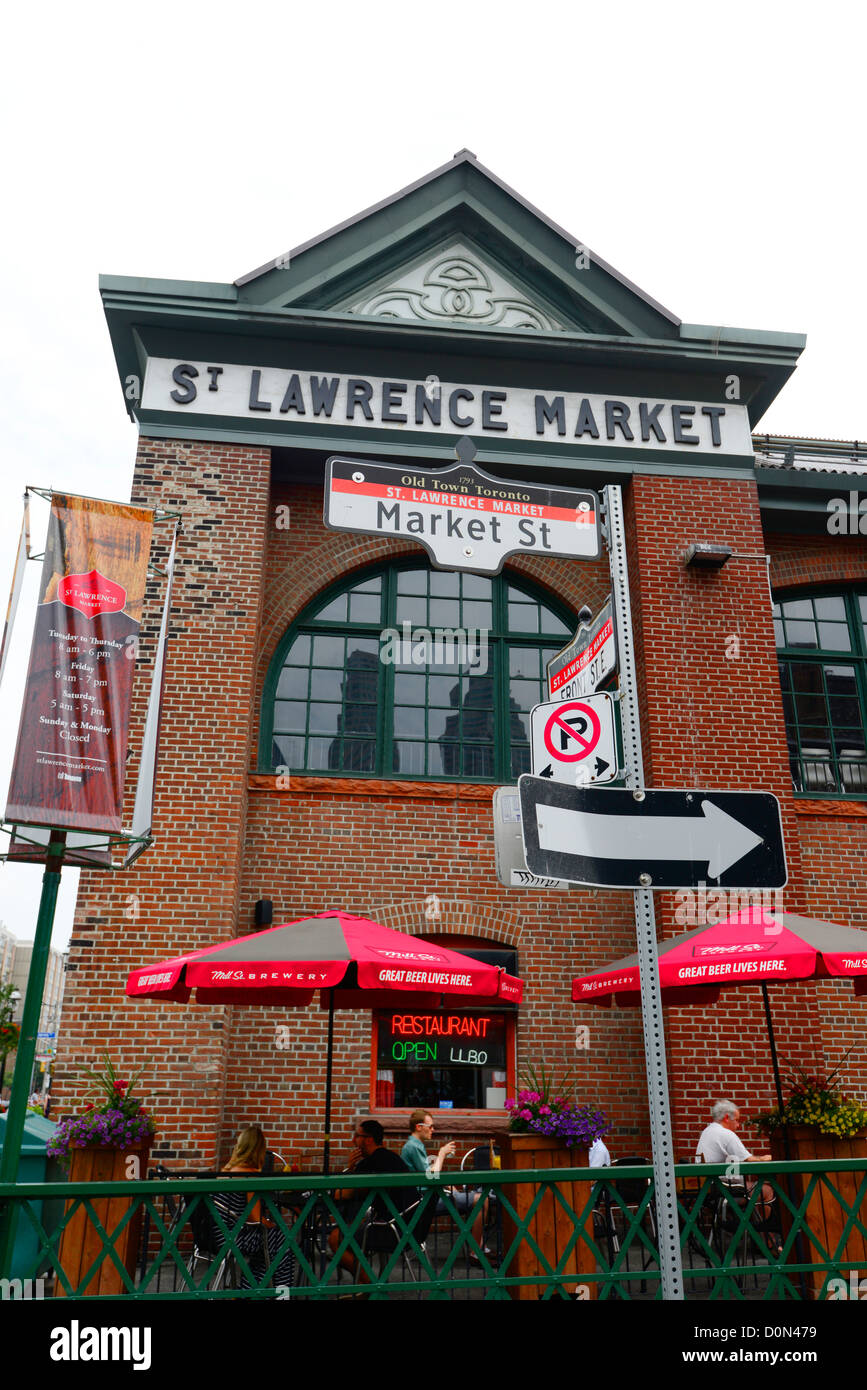 The Historic Distillery District and St Lawrence shopping Market on ...