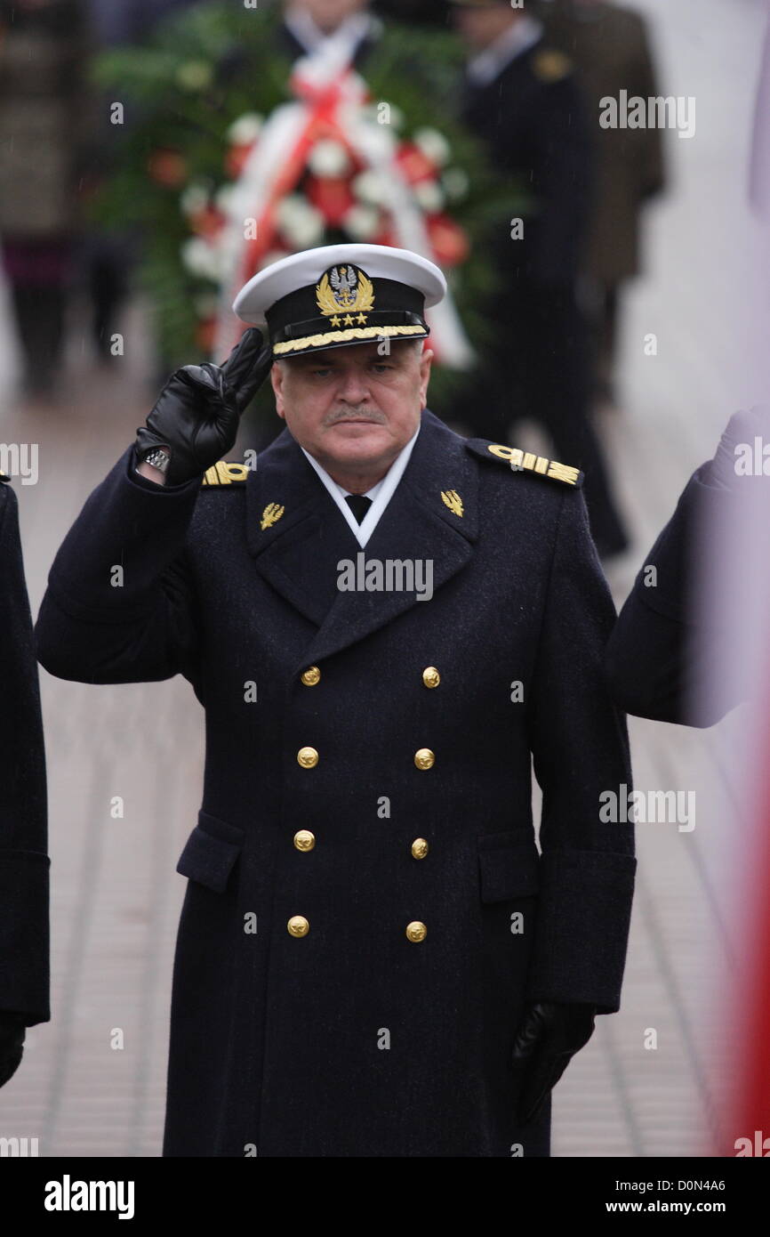 Gdynia, Poland 28th, November 2012 94th anniversary of Polish Navy ...