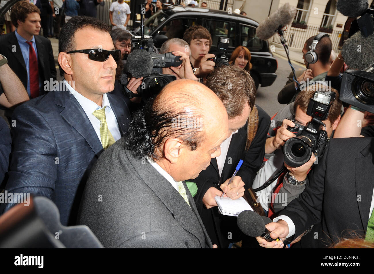 Asil Nadir arrives back at his residence in Mayfair. The fugitive ...