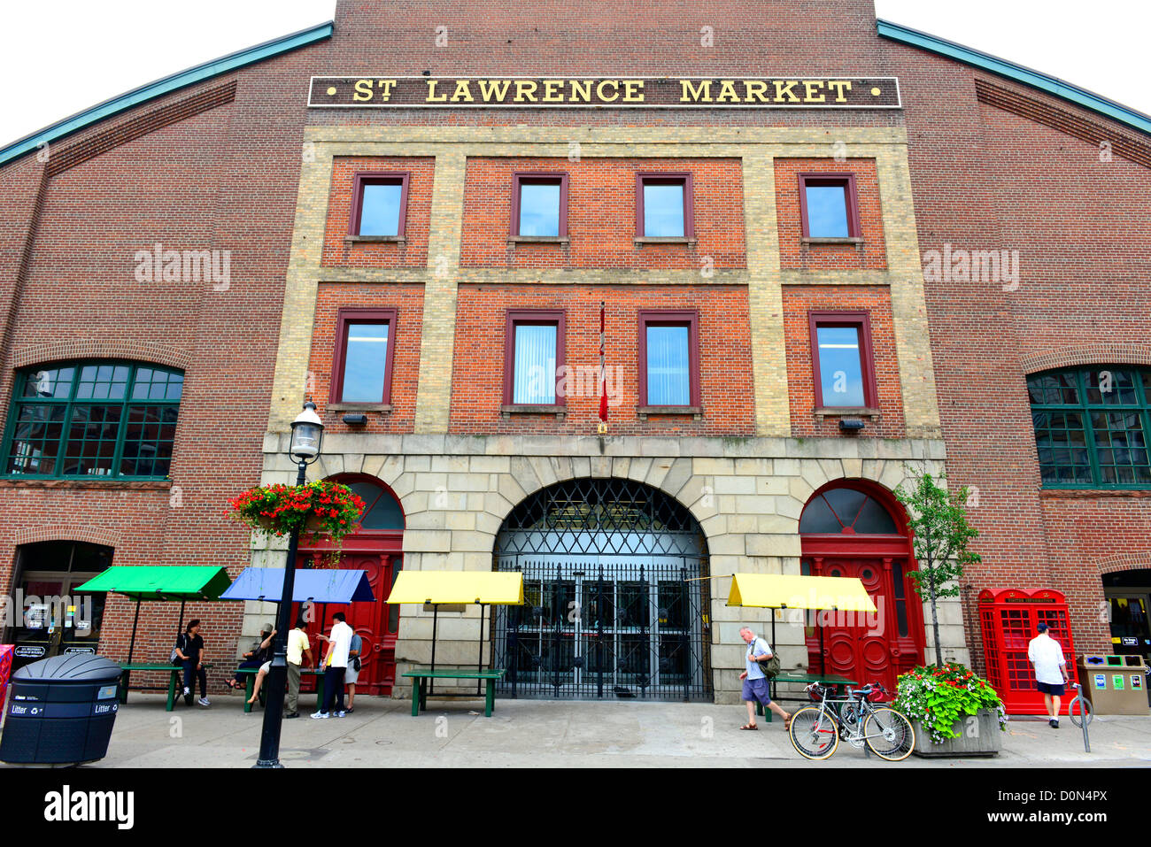 The Historic Distillery District and St Lawrence shopping Market on ...